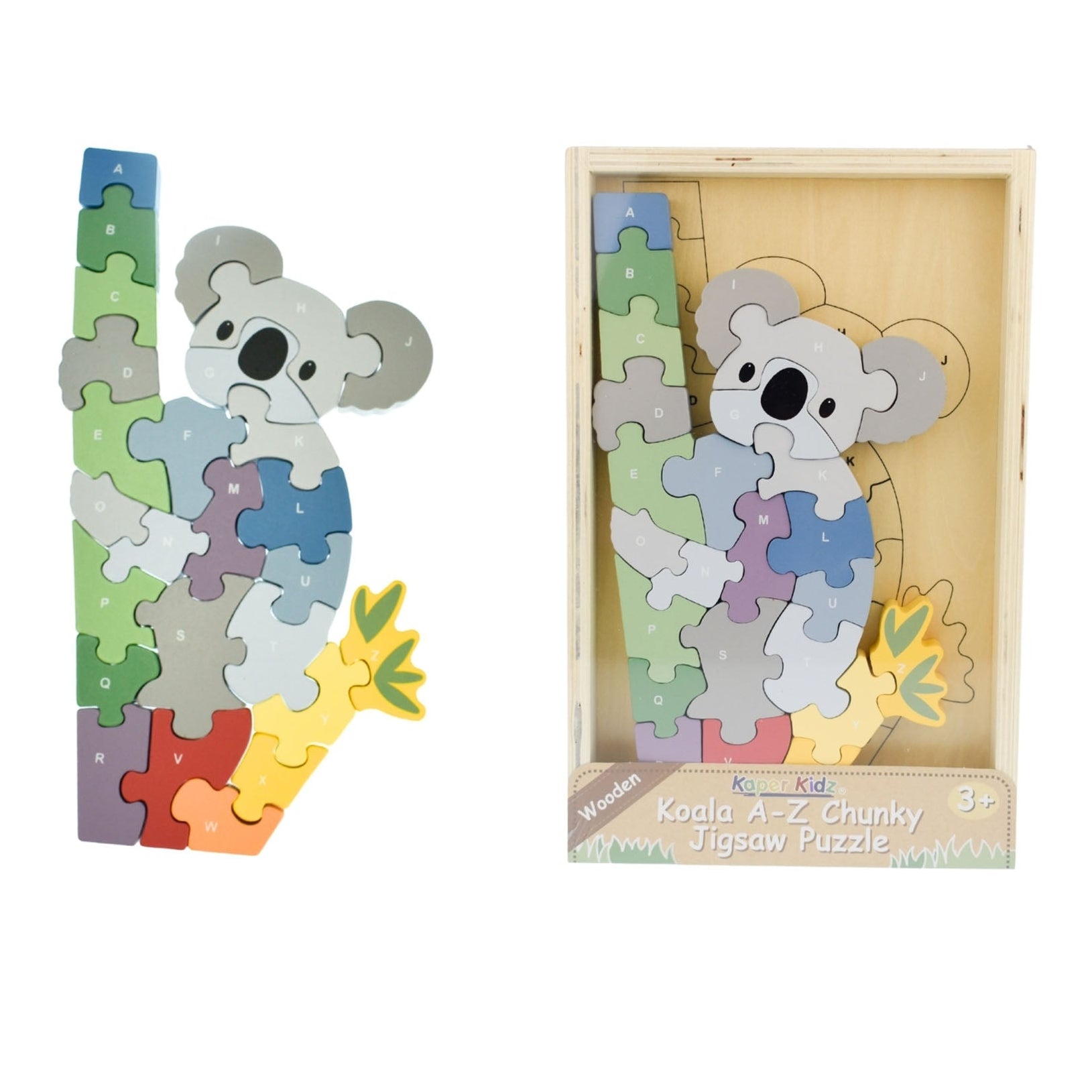 Koala A-Z Chunky Jigsaw Puzzle – Not Plain Jane Living